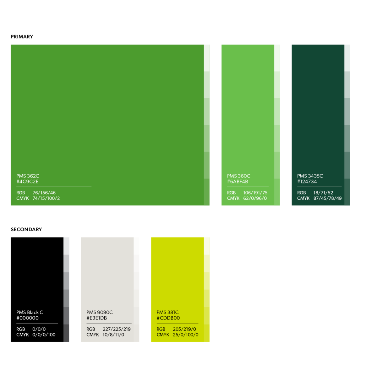 Color Palette – City Colleges of Chicago – System Branding