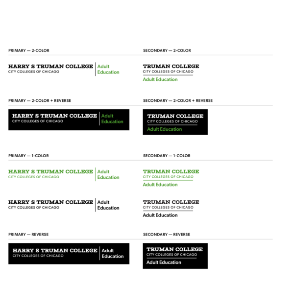 Visuals – City Colleges of Chicago – System Branding