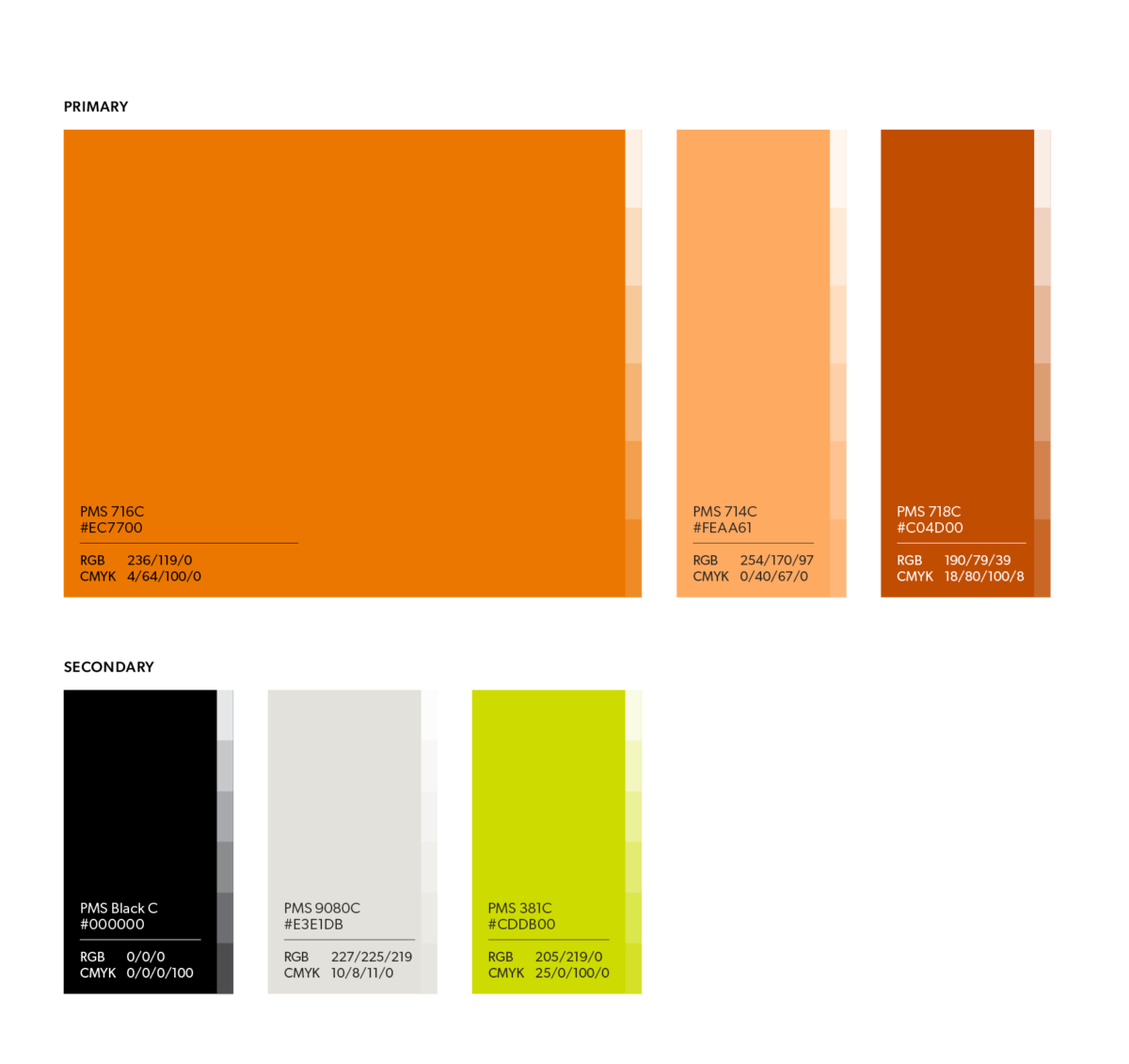 Color Palette – City Colleges of Chicago – System Branding