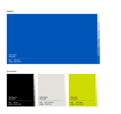 Color Palette – City Colleges of Chicago – System Branding